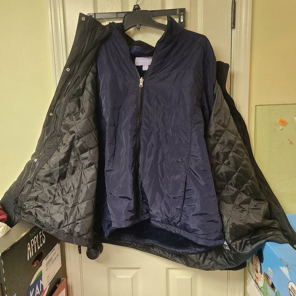 Laura Scott | Jackets & Coats | Laura Scott Hooded 3 In Ski Jacket ...